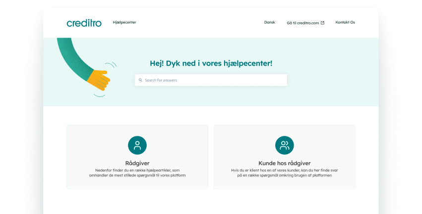 Contact Us - Find help | Visma Creditro
