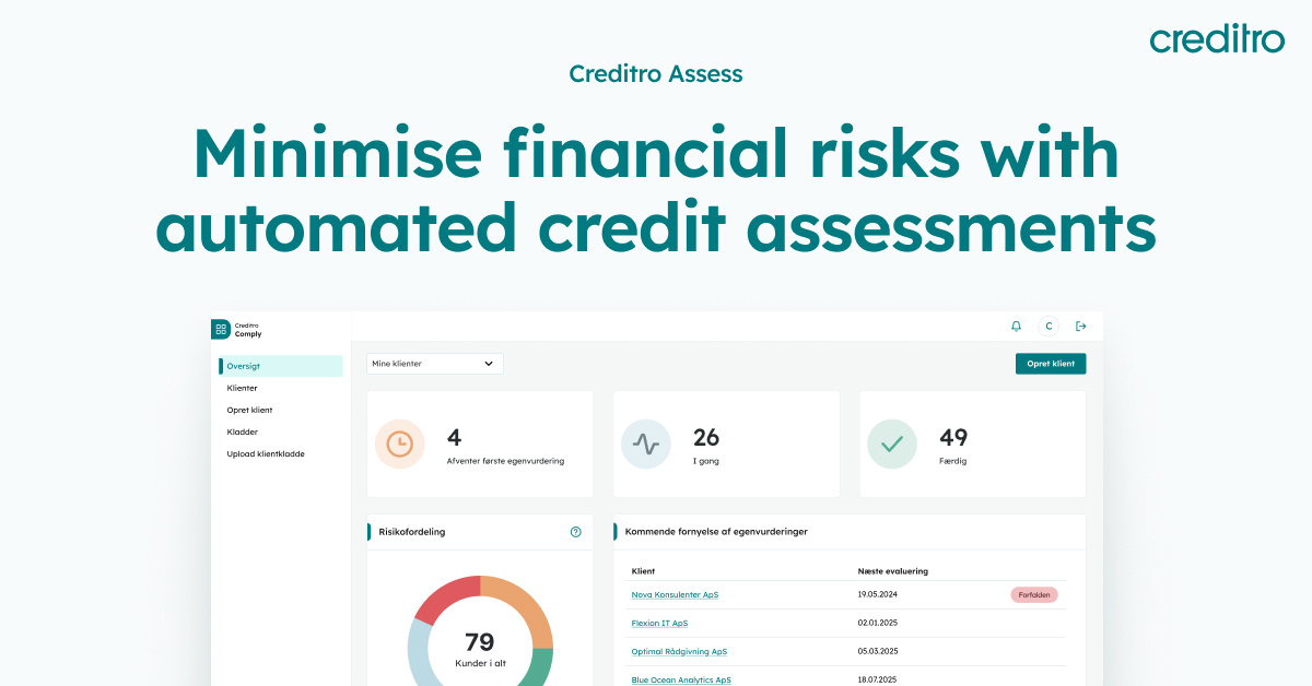 Automatic Credit Assessment | Visma Creditro